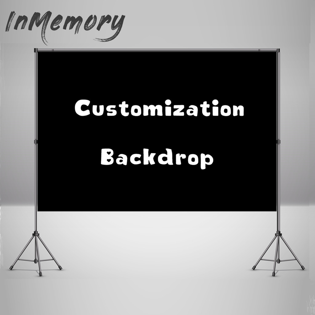 Jual InMemory Custom Background Personalized Backdrop photophone | Shopee Indonesia