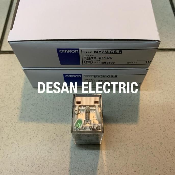 Jual Promo Relay Omron MY2N-GS 12VDC 24VDC 220VAC Original COD | Shopee Indonesia