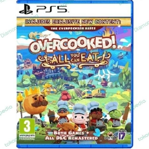 Jual Overcooked All You Can Eat Ps5/ Cd Playstation Overcooked All You ...