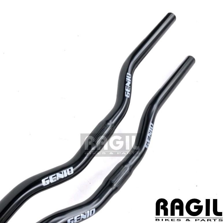 Jual rg-4 STANG SEPEDA GENIO BESI HITAM UKURAN 25.4 STANDAR HANDLEBAR HANDLE BAR SEPEDA FEDERAL ...