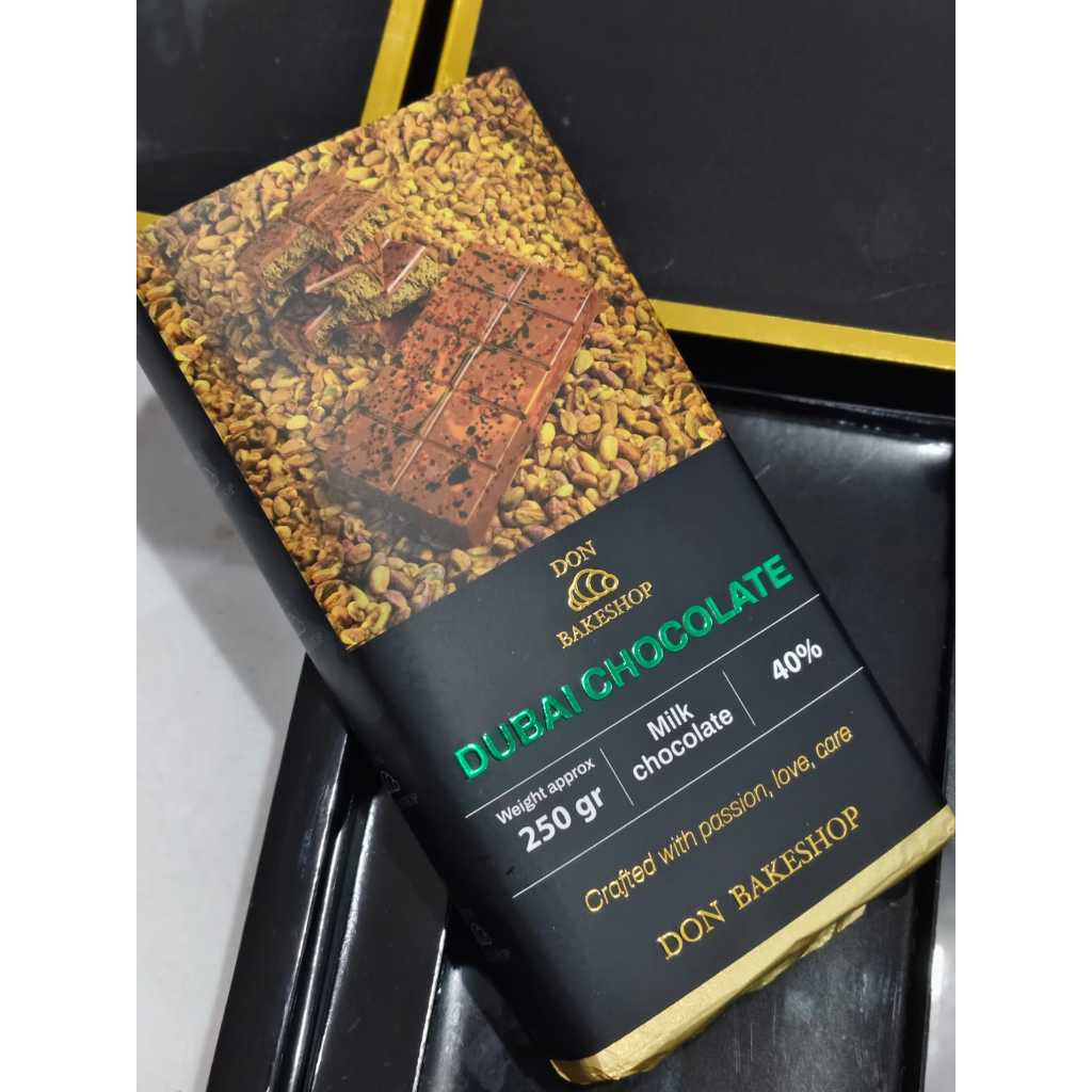 Jual VIRAL!! Coklat Dubai / Dubai Chocolate Pistachio & Hazelnut ...