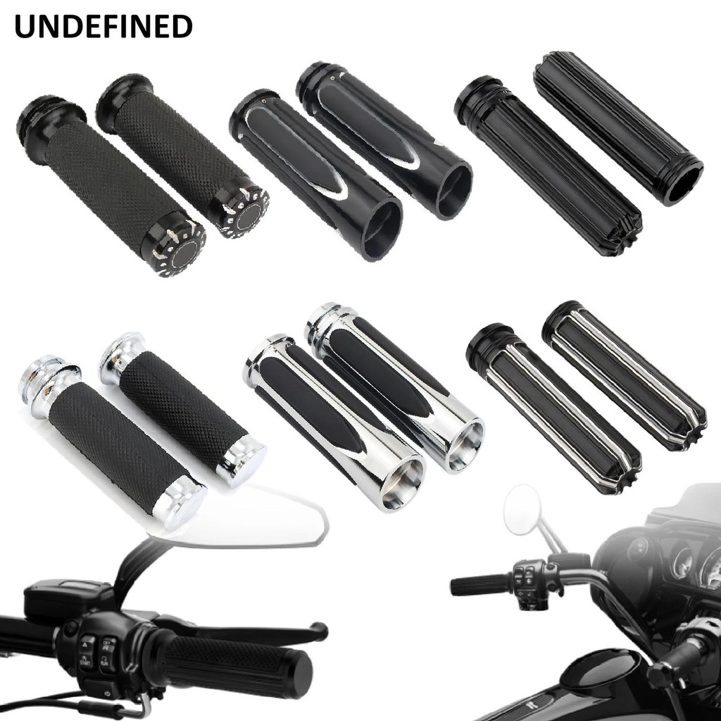 Jual Motorcycle Handle Grips 1'' 25mm Electronic Throttle Handle Bar ...