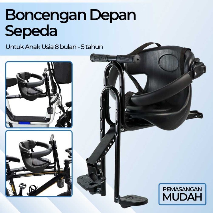 Jual Boncengan Kursi Duduk Depan Anak Sepeda Lipat MTB Listrik Dengan ...