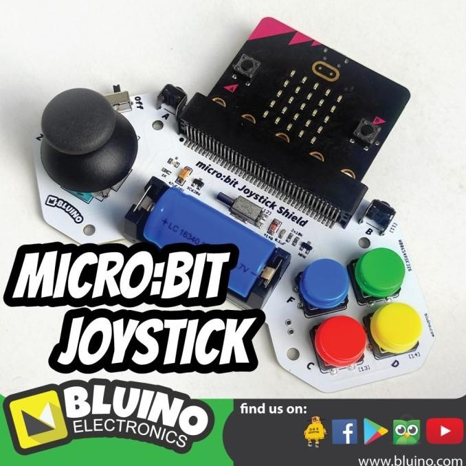 Jual Microbit Joystick micro bit Remote Shield - GamePad for micro:bit ...