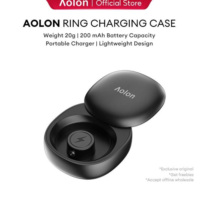 Jual Terbaru Aolon Gen3 Smart Ring Charging Case Kotak Pengisian Cincin ...