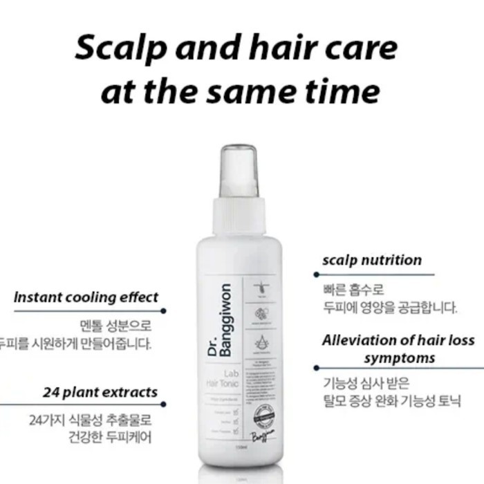 Jual Dr. Banggiwon Lab Hair Tonic 150ml For alleviating hair loss ...