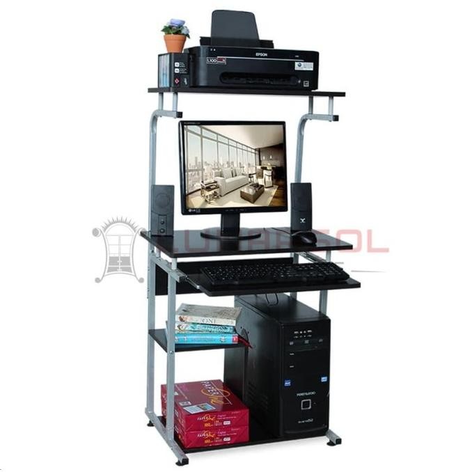 Jual Meja Komputer Rangka Besi Huga 905 Karyamudani | Shopee Indonesia