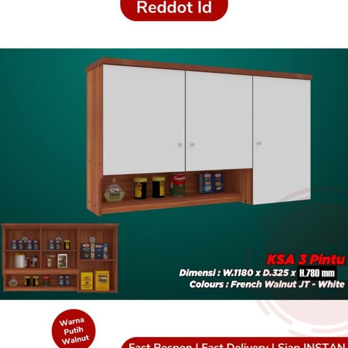 Jual Kitchen Set Minimalis Atas Bstylish Lemari dan Rak Gantung ...