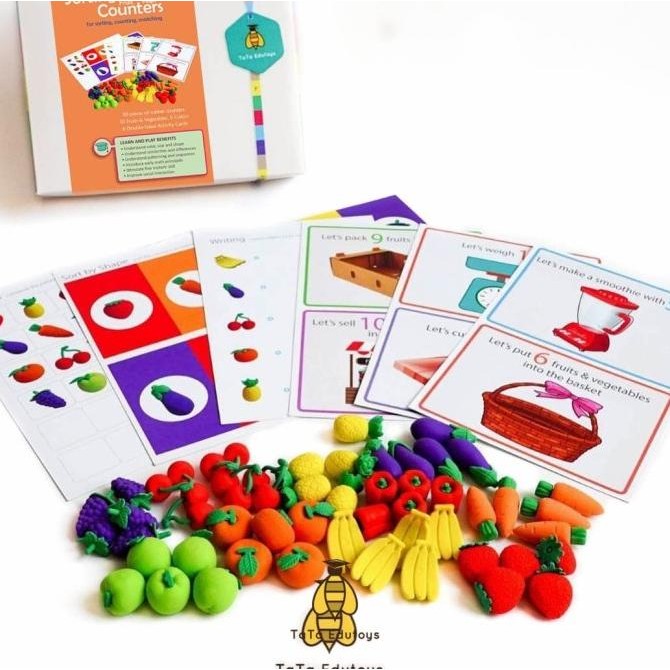 Jual Super Sorting Counters Fruits & Vegetables | Edukasi| Tata Edutoys ...