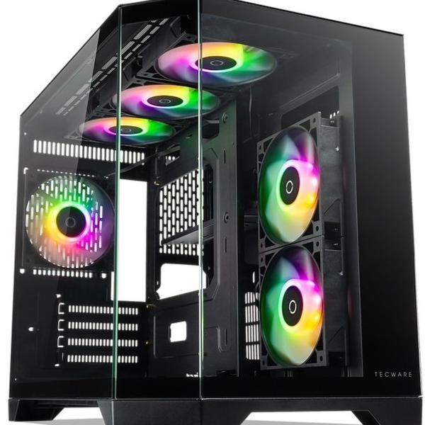Jual TECWARE VX TRINITY M BLACK MICRO ATX MINI TOWER PC CASE CASING ...
