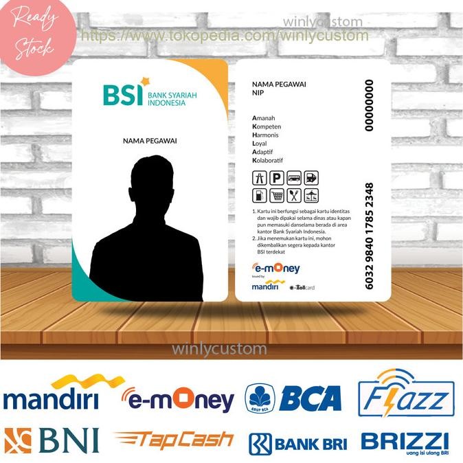 Jual Produk Baru!! KARTU EMONEY MANDIRI BCA BNI BRI ID CARD BANK ...