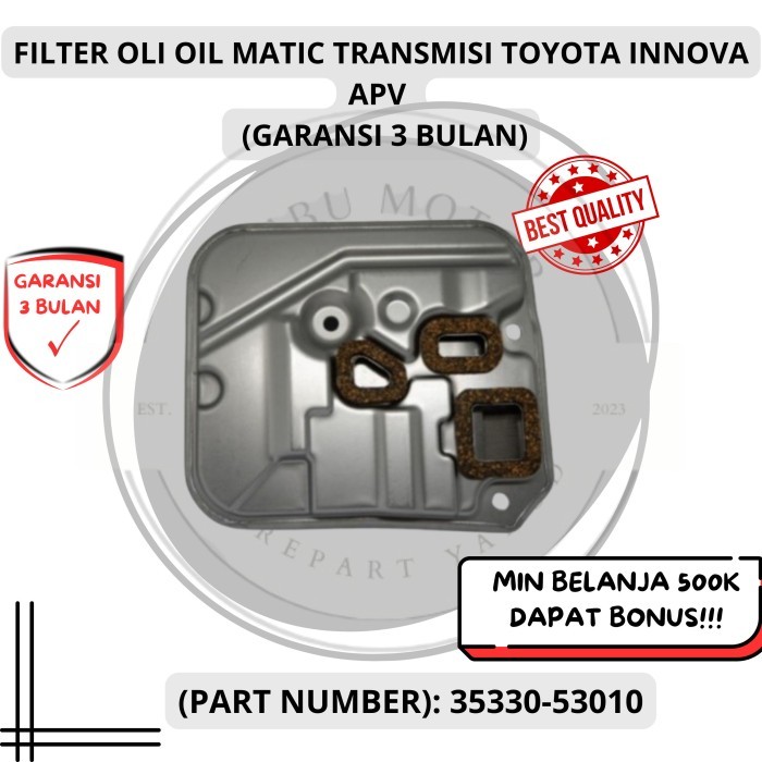 Jual FILTER OLI OIL MATIC TRANSMISI TOYOTA INNOVA APV 35330-53010 ...