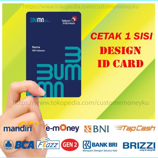 Jual Produk Baru!! KARTU EMONEY MANDIRI BCA BNI BRI ETOLL DESIGN NEW ID ...