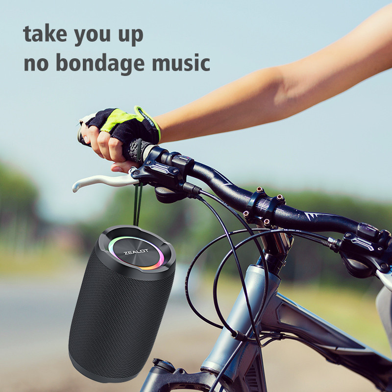 Jual ZEALOT Speaker Portable Bluetooth 5.2 HIFI RGB Waterproof IP67 3600mAh - S49 | Shopee Indonesia