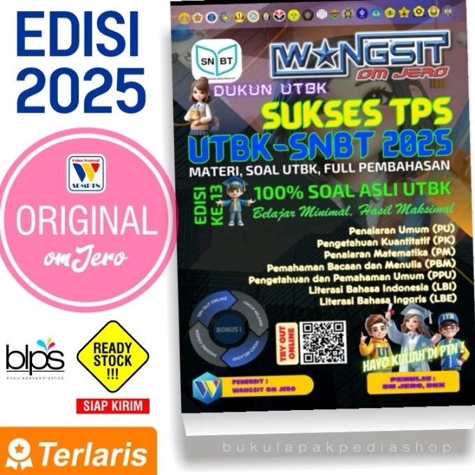 Jual Buku Wangsit 2025 / Buku Wangsit Om Jero Utbk Snbt Sukses Tps ...