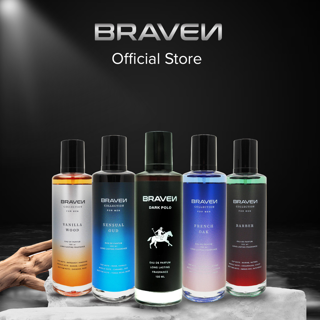Jual 【Best Seller】Braven Collection Eau De Parfum 100ml - Parfum Pria ...