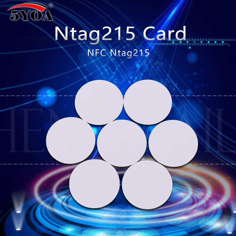 Jual 50pcs 100pcs 500pcs Lot Ntag215 NFC TAG Key Tags Token | Shopee Indonesia
