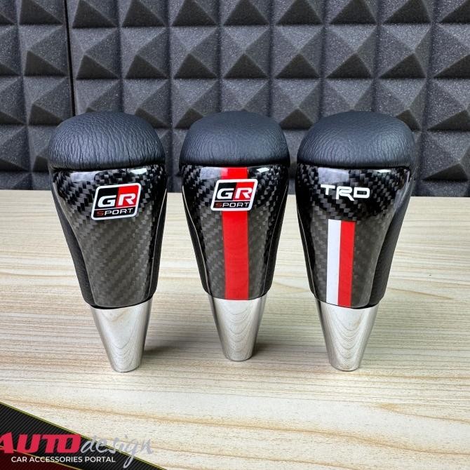 Jual Gear Shift Knob Tuas Persneling Mobil Toyota GR Sport TRD Kulit ...