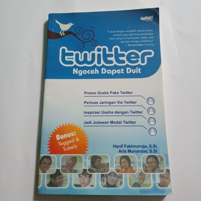 Jual Buku Twitter Ngoceh Dapat Duit Oleh Hanif Fakhrurroja S. Si ...