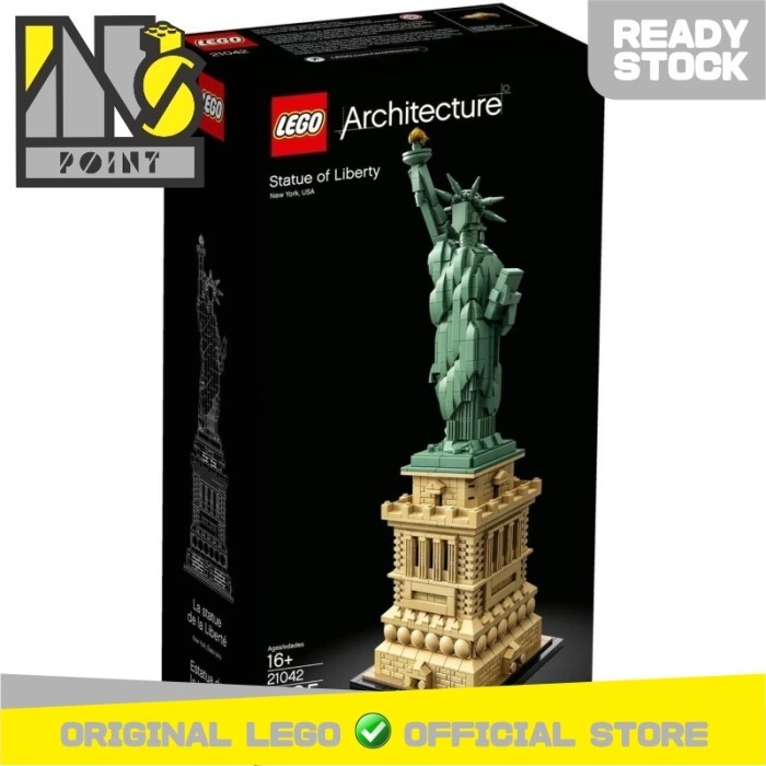 Jual LEGO 21042 - Architecture - Statue of Liberty | Shopee Indonesia