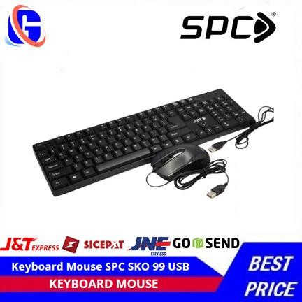 Jual Produk Baru!! Keyboard Mouse SPC SKO 99 USB | Shopee Indonesia