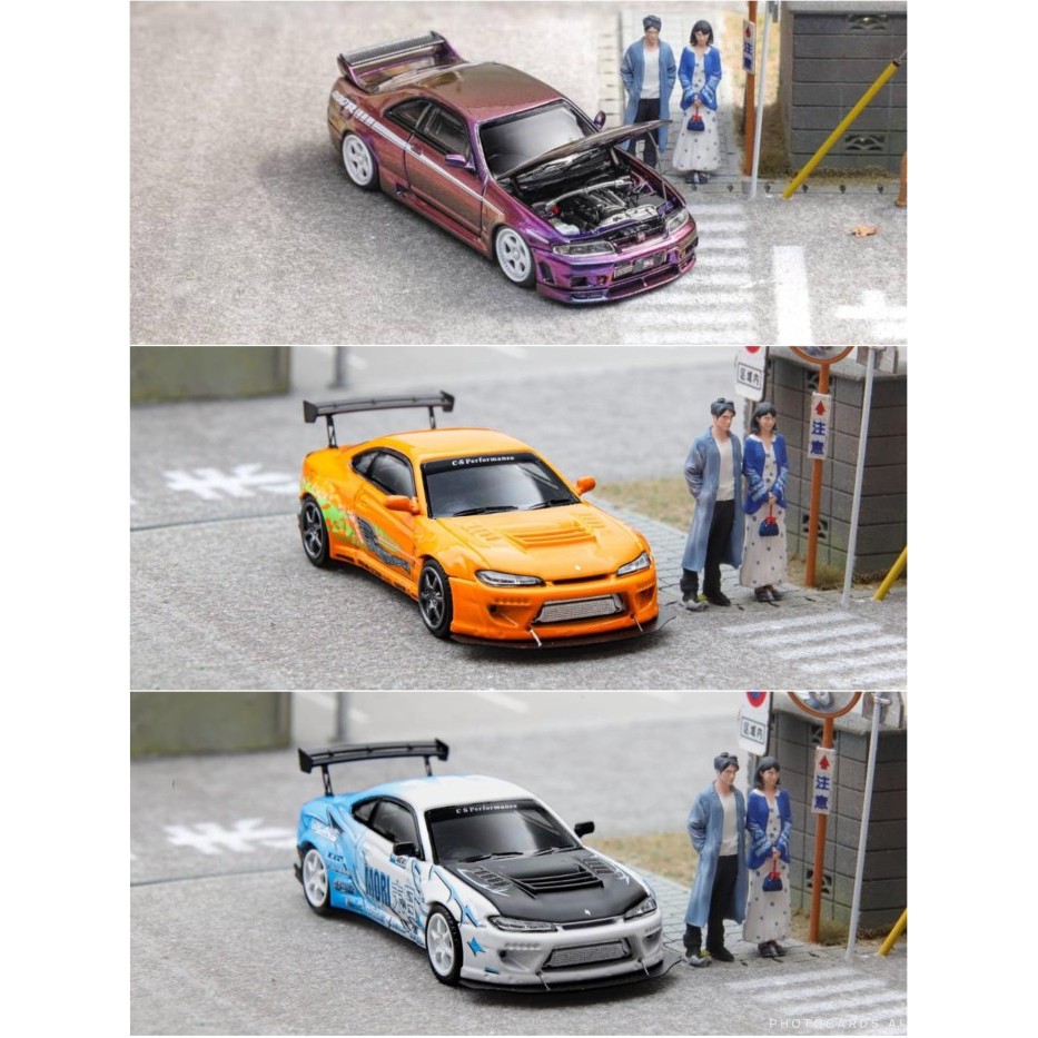 Jual Focal Horizon FH 1/64 Pandem Rocket Bunny Silvia S15 FNF Fast ...