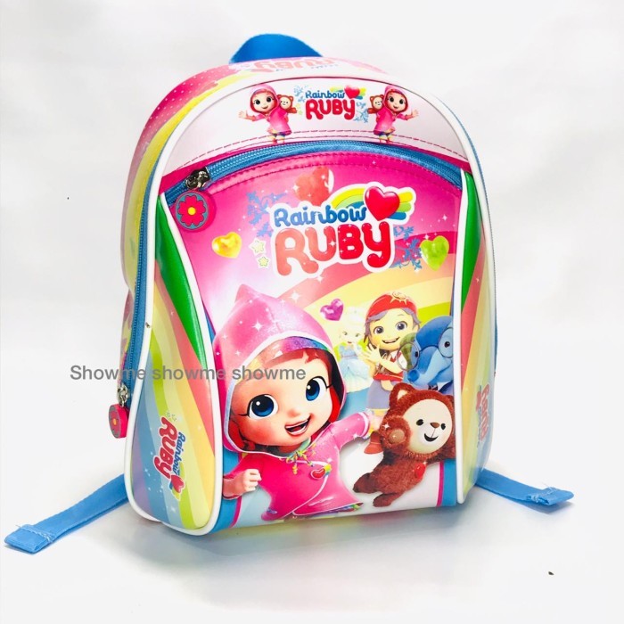 Jual Tas Ransel Anak Sekolah PAUD - TK RAINBOW RUBY | Shopee Indonesia