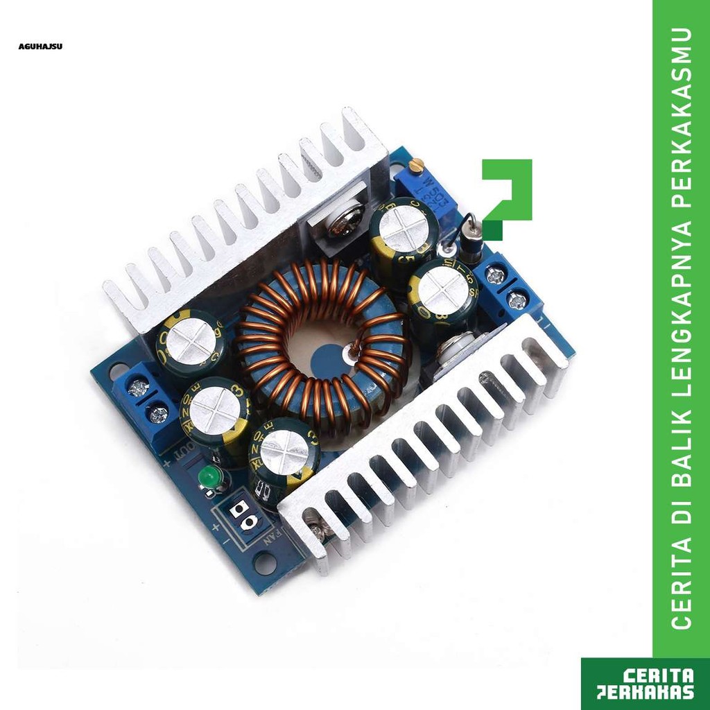 Jual Buck Auto Boost DC 12A CP / Modul Daya Step Down Up / Module ...