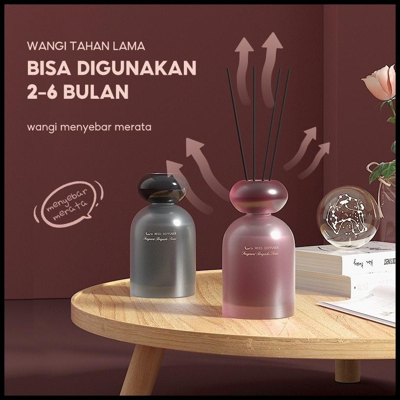 Jual Ohsome - Alba Sol Reed Diffuser Pengharum Ruangan Aromaterapi Bunga Vintage Estetik 100Ml ...