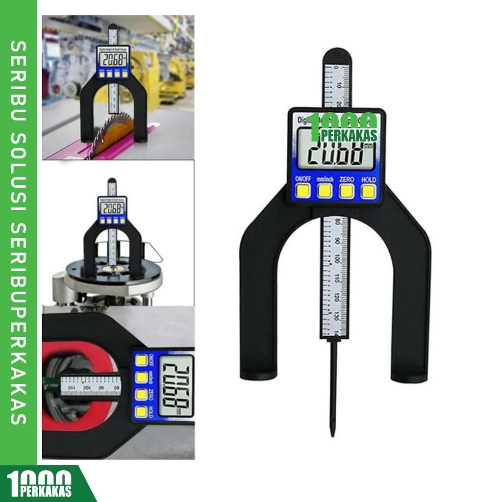 Jual 1P Pengukur Alat Ketinggian Kedalaman / Digital Height Depth Gauge ...