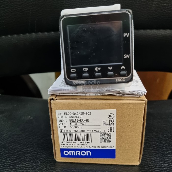 Jual OMRON E5CC-QX2ASM-802 DIGITAL CONTROLLER | Shopee Indonesia