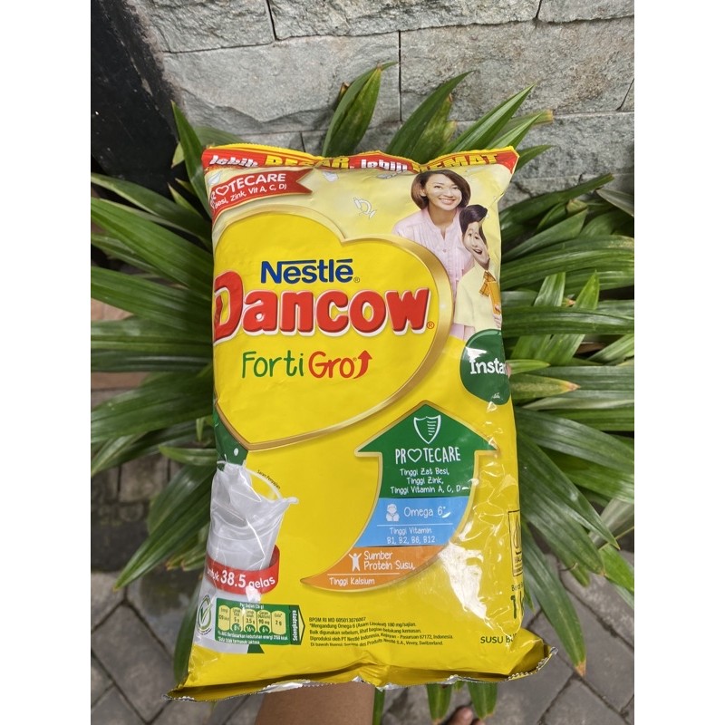 Jual DANCOW FORTIGRO POUCH 1kg VANILA / COKLAT [FREE HADIAH] | Shopee ...