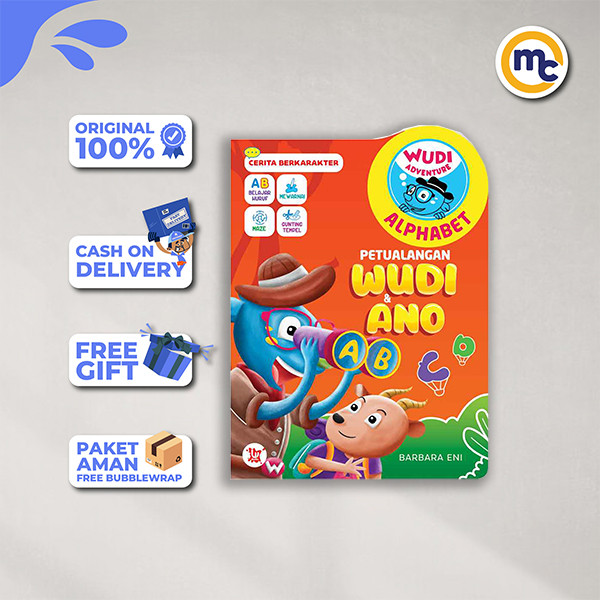 Jual WUDI ADVENTURE ALPHABET PETUALANGAN WUDI DAN ANO | Shopee Indonesia