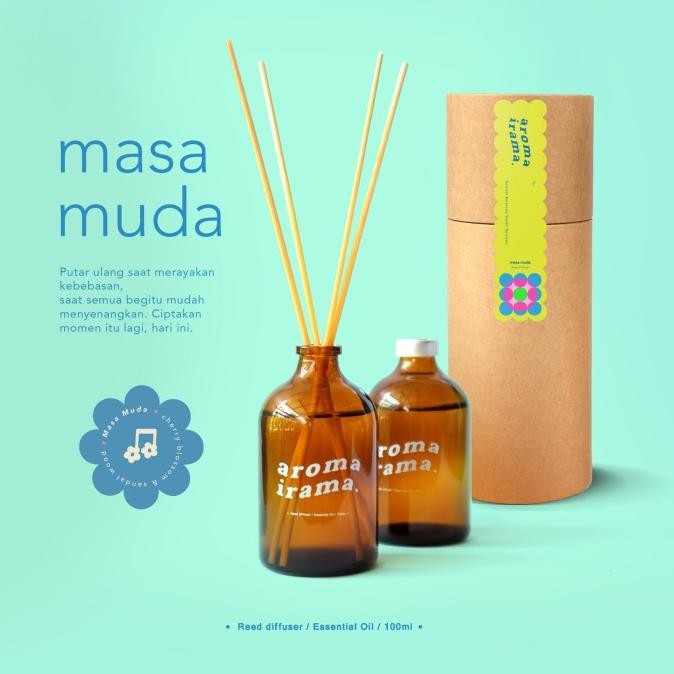 Jual Aroma Irama // Masa Muda // Reed Diffuser // 100Ml | Shopee Indonesia