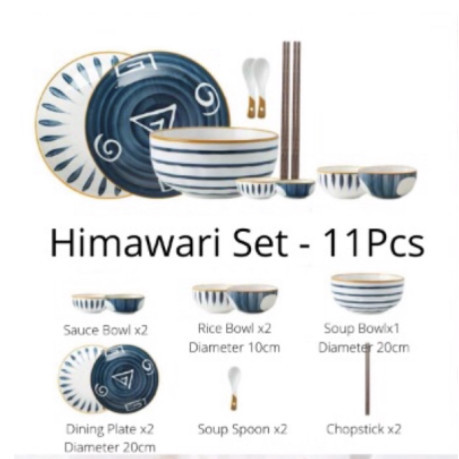 Jual JAPANESE DINNERWARE SET / DINNER SET LENGKAP / SET PIRING JEPANG ...