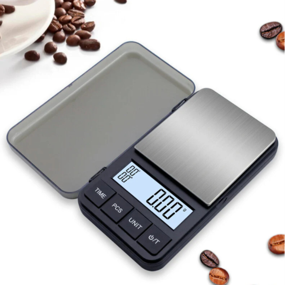 Jual Timbangan Kopi Digital Timer Coffee Scale 1kg 0.1g - AB062 - Hitam ...