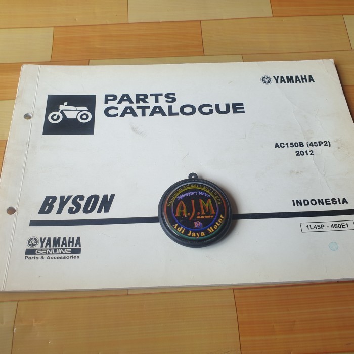 Jual Buku Part Katalog Katalogue Catalog Copian Yamaha Byson Carbu ...