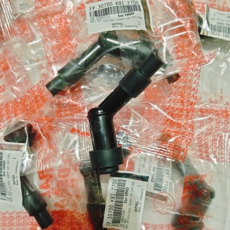 Jual Cangklong Kepala Busi Kop Busi Cap Supresor Cop Busi Honda Beat ...
