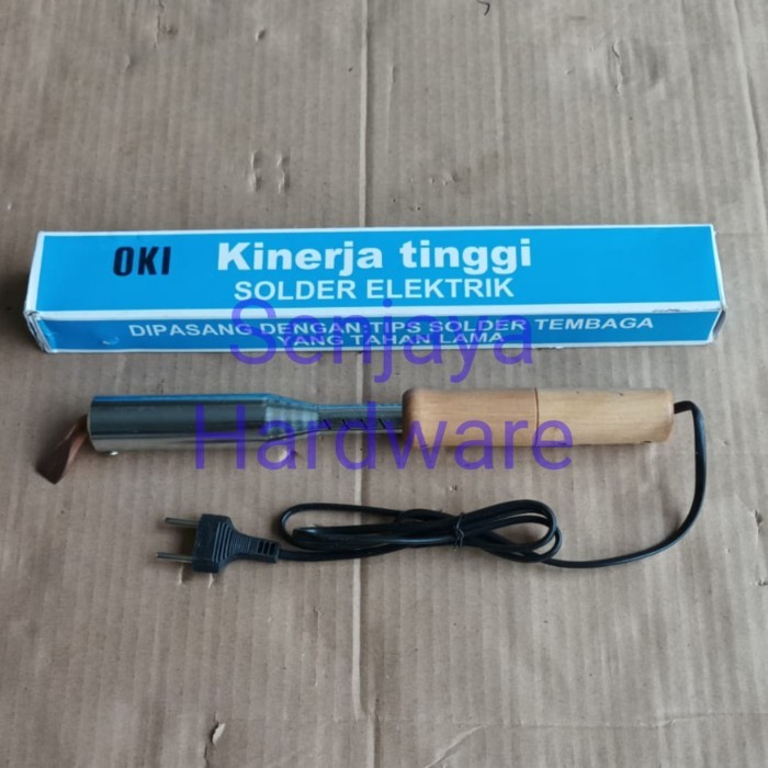 Jual Barang Ready Solder listrik 150 Watt 220Volt mata plat alat patri ...