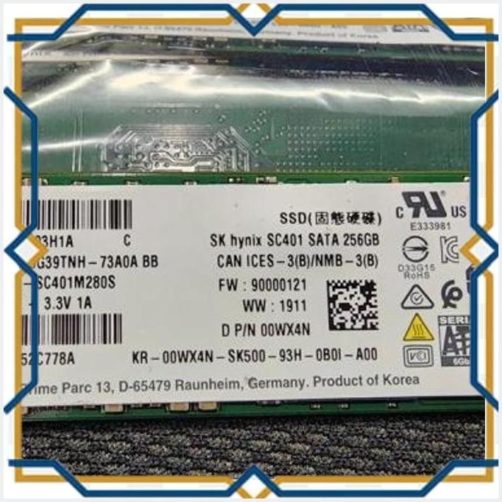 Jual [CSC] DELL 00WX4N SK SC401 256GB SATA SSD HARD DRIVE HFS256G39TNH ...