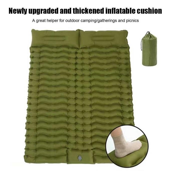 Jual Kasur Matras Angin Tiup Otomatis Double Camping Outdoor LCM ...