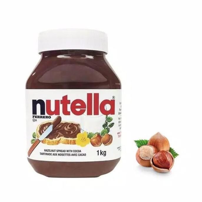 Jual Nutella Chocolate Hazelnut Spread Selai 1 Kg | Shopee Indonesia