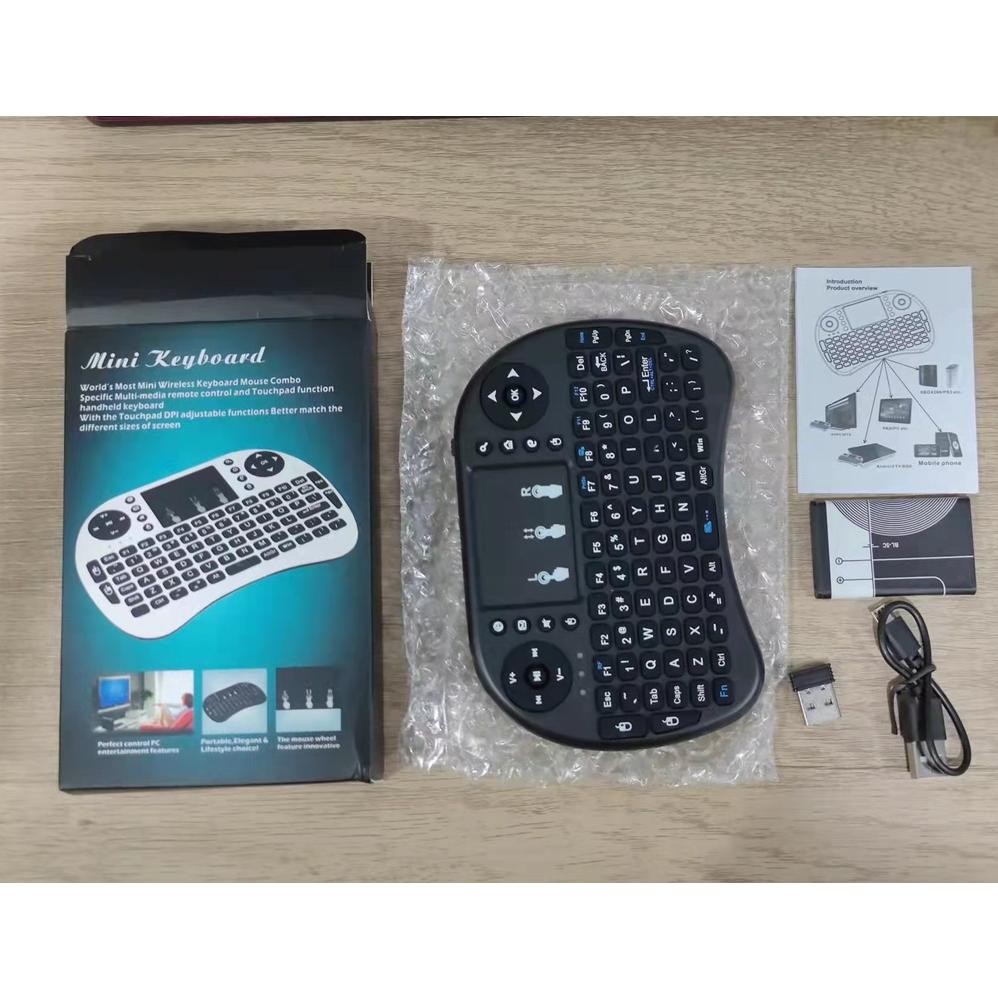 Jual VIRAL Mini Keyboard Wireless i8 2.4G Handheld Keyboard For PC ...
