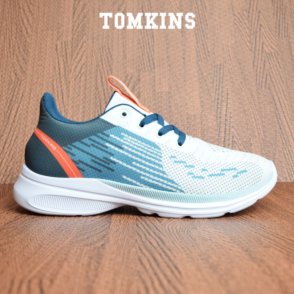 Jual TOMKINS Axel Alpha - White Sepatu Olahraga | Shopee Indonesia