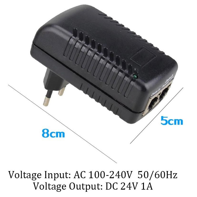 Jual Casing Hard Disk & Docking 24V 1A Plug EU PoE Power Over Ethernet ...