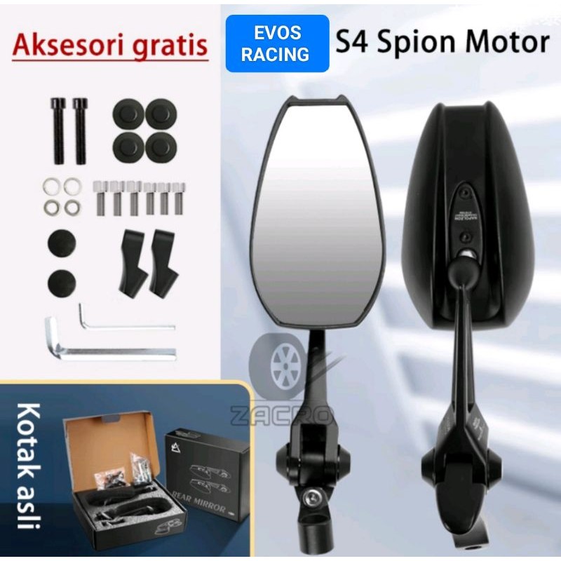 Jual SPION S4 NAPOLEON BATMAN KACA BENING BEAT VARIO NMAX AEROX PCX ADV ...