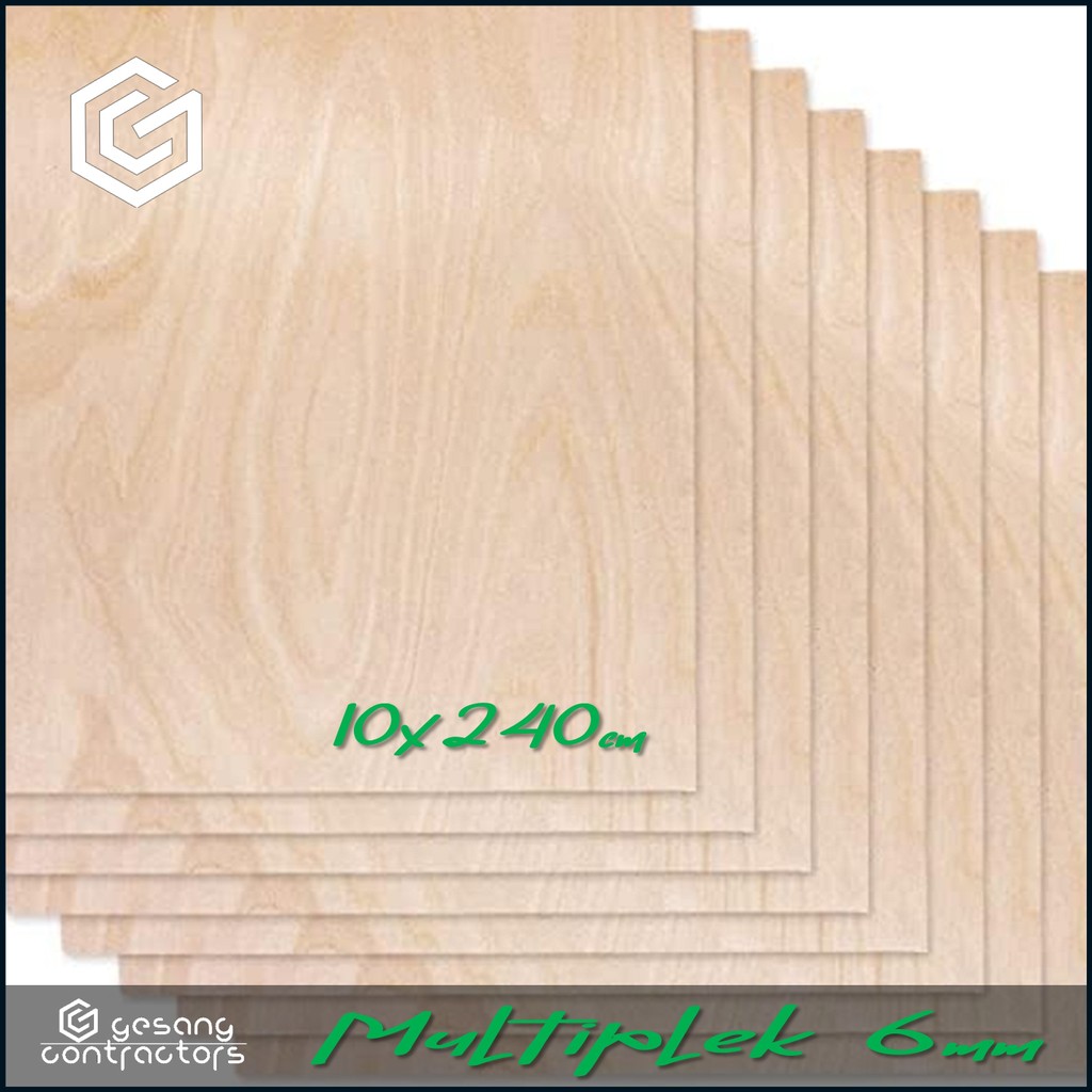 Jual Triplek 6mm 10x240 cm ISI 4 LEMBAR ( Multiplek 6mm | 6 mm ...