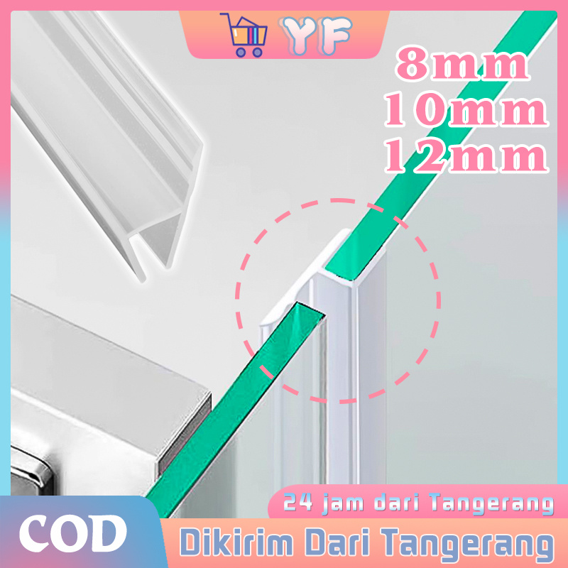 Jual 1M Seal Pintu Kaca List Pintu Kaca Karet Pintu Sliding Karet Kaca ...