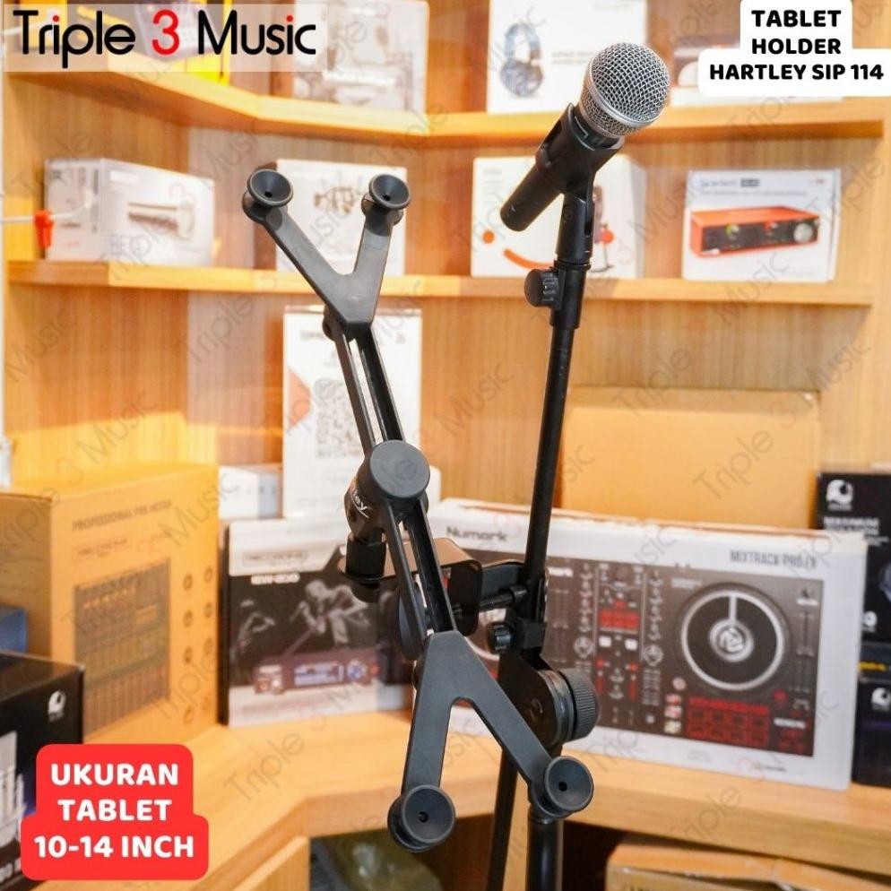 Jual PROMOOO HARTLEY STAND CLAMP BIG TAB HOLDER JEPIT STAND MIC 10-14 ...