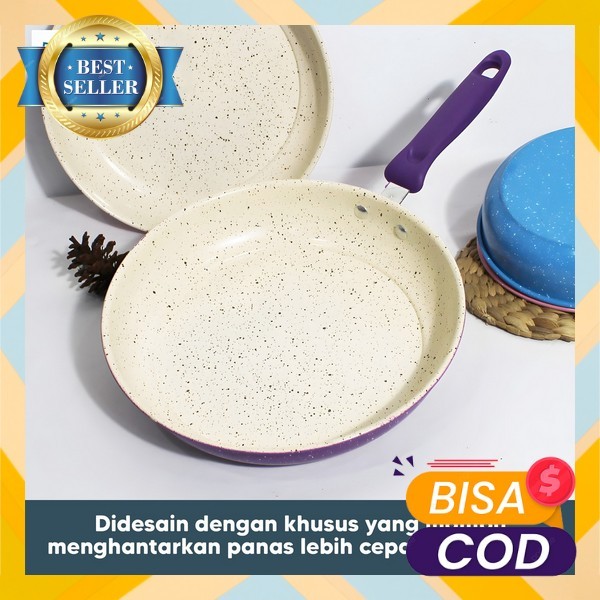 Jual Tifale Aesthetic Luna Pan Fry Pan Wajan Penggorengan Granite Frypan Anti Lengket , Tefal ...